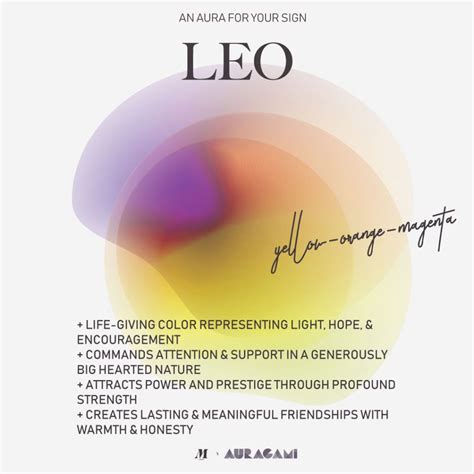 Aura Colors Based Off Of Your Zodiac Sign The Mantra Collective