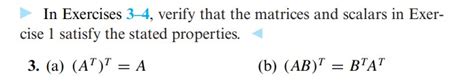 solved in exercises 1 2 verify that the following matrices