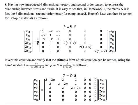 solved 8 having now introduced 6 dimensional vectors and