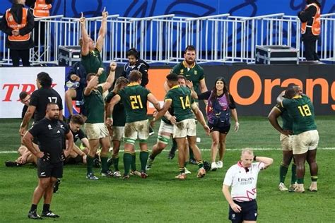 Sud Frica Le Gan A Nueva Zelanda En Una Apasionante Final Y Se