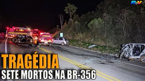 TRAGÉDIA Sete pessoas MORREM em acidente na BR 356 em Ouro Preto MG 17