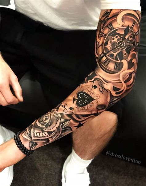 Forearm Sleeve Tattoos Designs For Men