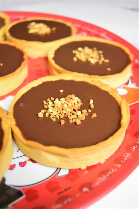 Tartelettes chocolat au lait recette de pâtisserie facile