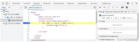 javascript断点调试 f12打断点 csdn博客