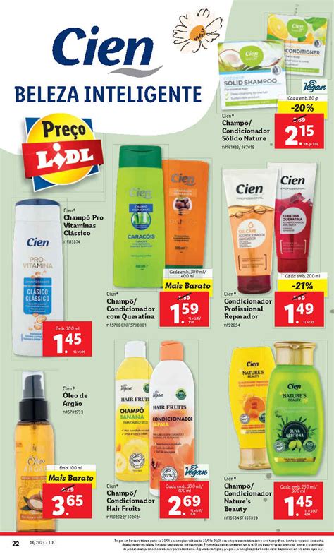 Antevisão Folheto LIDL Especial BELEZA Promoções 23 janeiro a 29