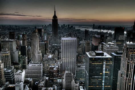 Nyc Skyline Wallpapers Wallpaper Cave