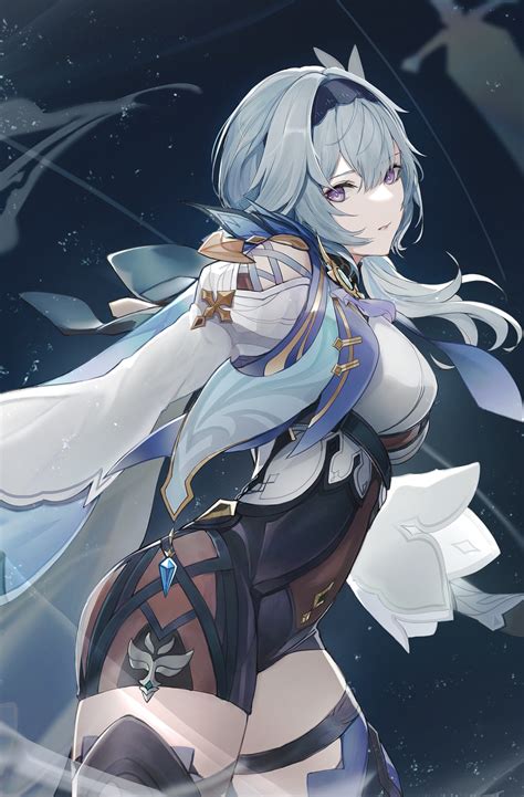 Eula Lawrence Genshin Impact Image By Marumoru Zerochan