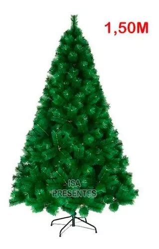 Rvore De Natal Pinheiro Verde Linha Luxo M Galhos