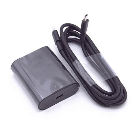Original Dell 60W GaN Power Charger Adapter USB C Cord For Dell XPS13