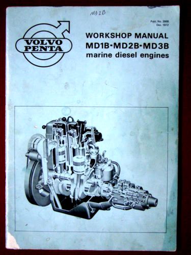 VOLVO PENTA MD1B MD2B MD3B Workshop Manual EBay