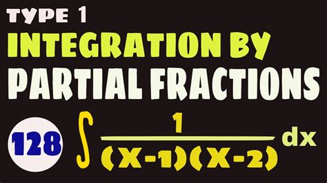 integration by using partial fractions integral of 1 x 1 x 2 dx youtube