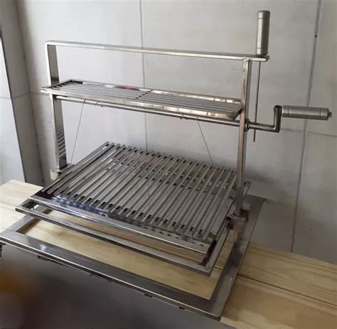 Churrasqueira De Parrilla Eleva O Inox Sob Medida