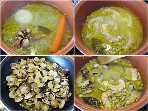 Verdinas Con Almejas Y Gambas En La Comunidad De Cocina Hogarmania