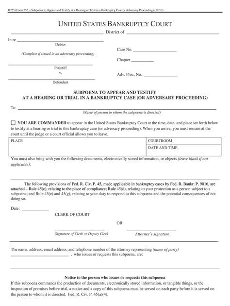 Subpoena Documents Fill Out Sign Online DocHub