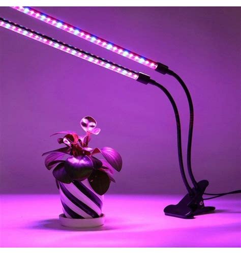 집게형 LED 식물 꽃 생장등 다육이 화분 원예 USB 전구 스펙트럼 성장 조명등 2관 4관 티몬