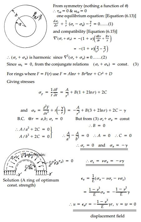 polar coordinates and airy s stress function