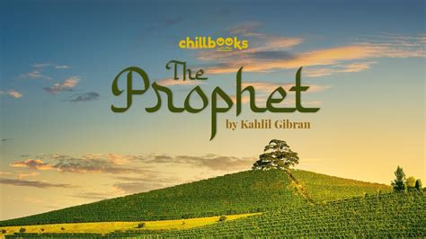 The Prophet By Kahlil Gibran Complete Audiobook YouTube