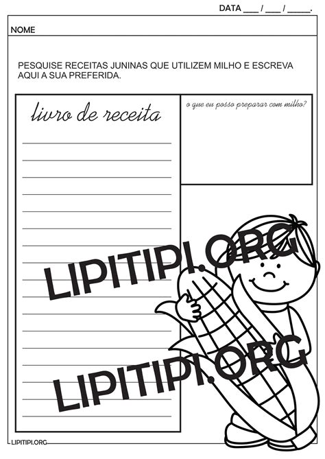 Lipitipi Atividades E Projetos Fundamental