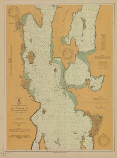 Nautical Maps Of Lake Champlain