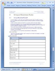 How To Write Business Rules Templates Forms Checklists For Ms
