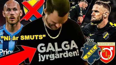 Aik Degerfors Vi R Sveriges St Rsta Lag Djurg Rden Kommer F