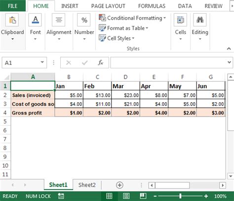 Active Cell Excel