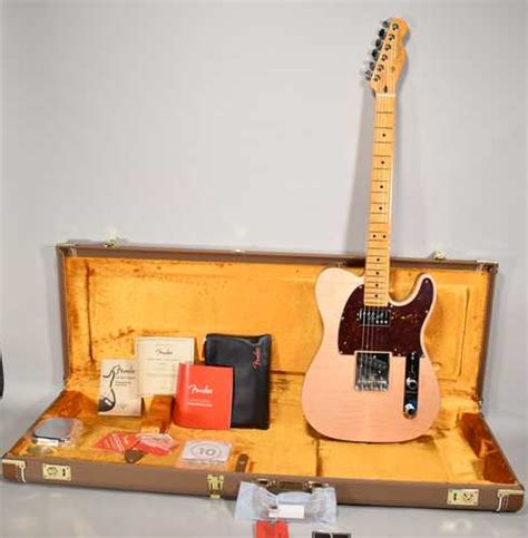 2019 Fender Rarities Flame Maple Top Chambered Telecaster Natural