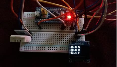 dht22 sensor with stm32 blue pill using stm32cubeide