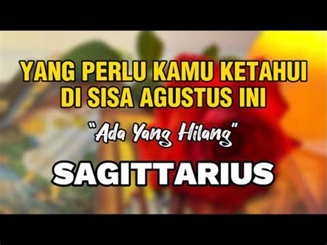 Ada Yang Hilang SAGITTARIUS AUG23 YouTube