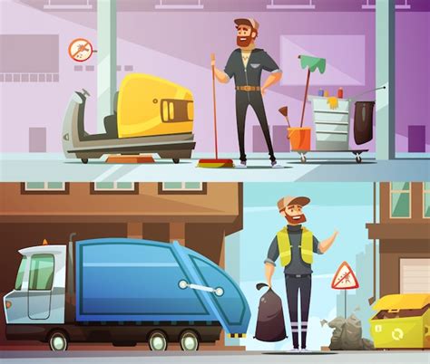 Servicio Profesional De Limpieza Y Recogida De Basura En El Trabajo
