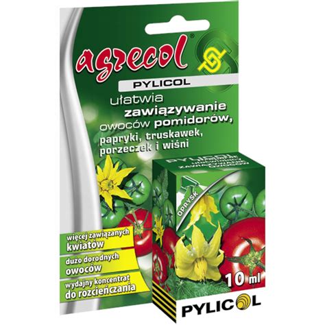 PYLICOL OPRYSK ZAPYLACZ UŁATWIA ZAWIĄZYWANIE OWOCÓW POMIDORÓW PAPRYKI