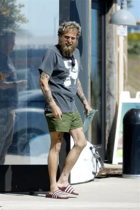 Jonah Hill Looks Completely Different As He Flaunts Bushy Beard After