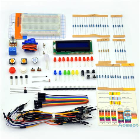 Adeept Project Lcd Starter Kit For Arduino Uno R Mega Nano