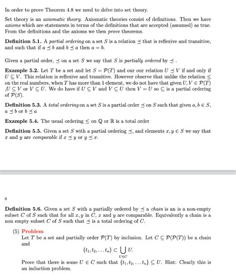 solved in order to prove theorem 4 8 we need to delve into