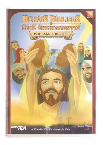 Dvd Os Milagres De Jesus heróis Biblicos E Seus Ensinamentos