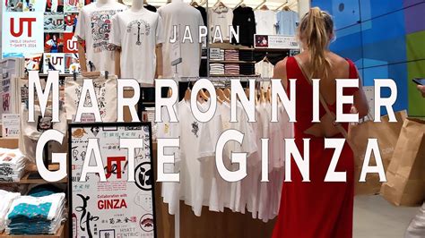 Marronnier Gate Ginza4K Walking Tour Tokyo Japan Tour With Captions