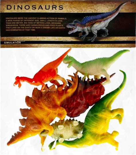 Zestaw Figurki Dinozaury Dinozaur Gumowe Szt Allegro Pl