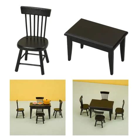 MINI MEUBLES DE maison de poupée échelle 1 12 accessoires de