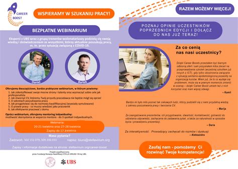 PROGRAM BEZPŁATNYCH SZKOLEŃ AKTYWIZACJI ZAWODOWEJ 2022 Biuro Karier WSEI