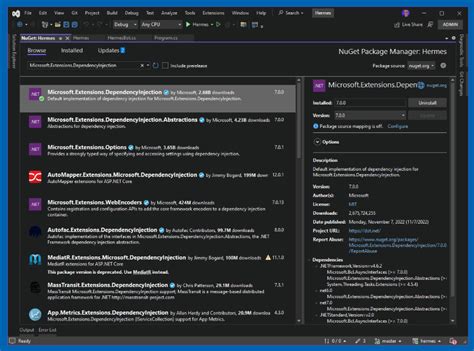 Using Dependency Injection In NET Console Apps