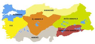 Arkadaşlar Acil Bölgeler Haritası Hangi Bölge Hangi Renge Boyanır