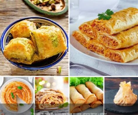 7 recetas de masa filo fáciles para hacer en casa ahorra tiempo y