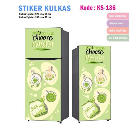 Jual Stiker Kulkas Pintu Dan Sticker Kulkas Pintu Minuman Seger