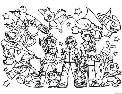 Pokemon Coloring Pages Turkau