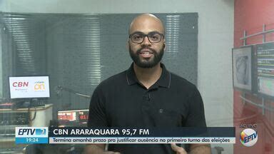 Jornal Da Eptv Edi O S O Carlos Araraquara Termina Na Quinta O