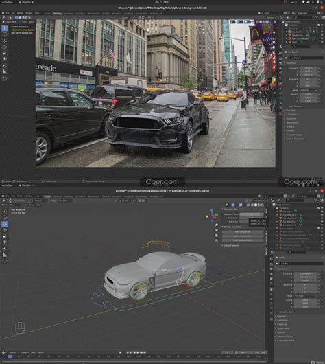 Cger Udemy Blender Vfx Tutorial Rig Animate A Realistic Car