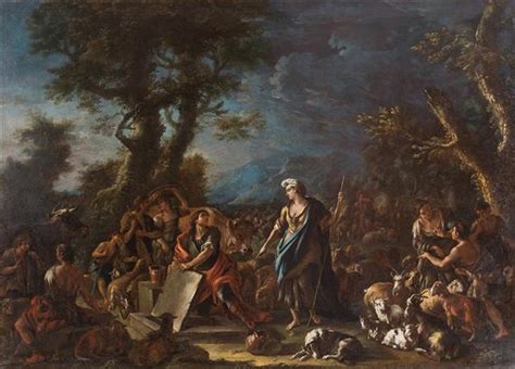 Neapolitan School 18th Century Rebecca Ed Eleazaro Al Pozzo MutualArt