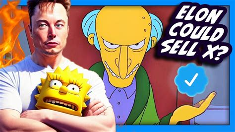 The Simpsons Predicts Elon Musk Will SELL Twitter X For CHEAP YouTube