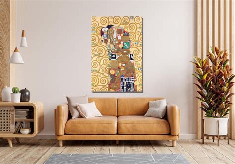 Gustav Klimt Leinwand Wandkunst Gustav Klimt Der Baum des Etsy Österreich