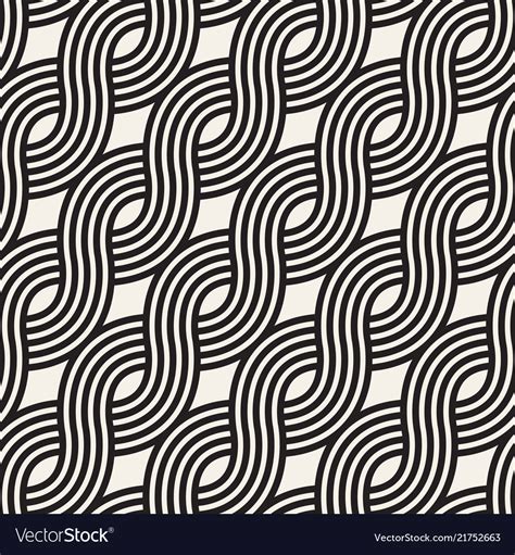 Seamless Pattern Modern Stylish Abstract Texture Vector Image